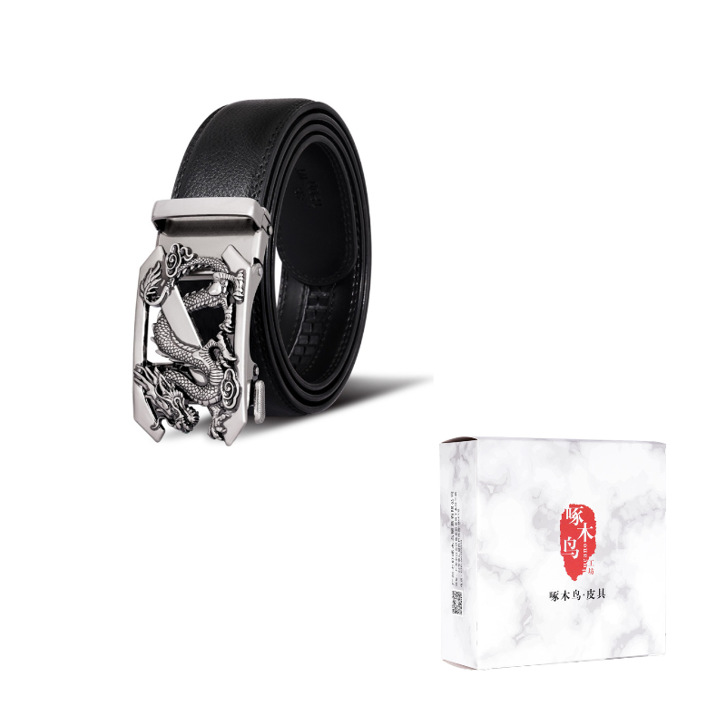 TUCANO Split Cow Leather Belts Men's Width 3.5CM 130CM
