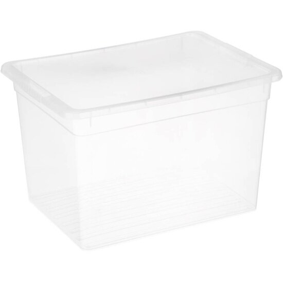 Контейнер Noname для хранения, с крышкой, 20 л, 39.5х29х24.5 см, пластик (457-671)