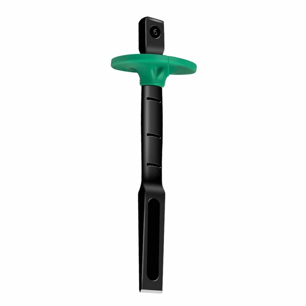 Принадлежности для инструментов, Каменотесы обрабатывают стамеской инструментальную сталь плоской формы для обработки камня