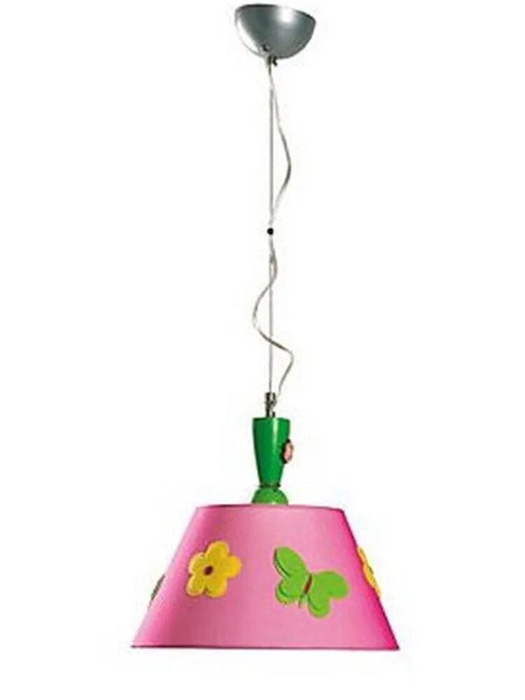 Детская люстра Cilek Butterfly в детскую комнату, розовый/бабочки