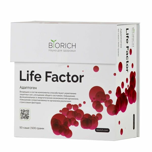 Адаптоген фактор жизни Biorich/Биорич саше-пакет 10г 50шт