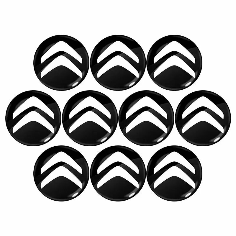 Для Citroen C4 C3 C5 C1 DS3 DS5 DS4 Berlingo Jumper ZX Xsara автомобильные наклейки Citroen специальный ключ в виде эмблемы пастер аксессуары Citroen-10PCS-14mm