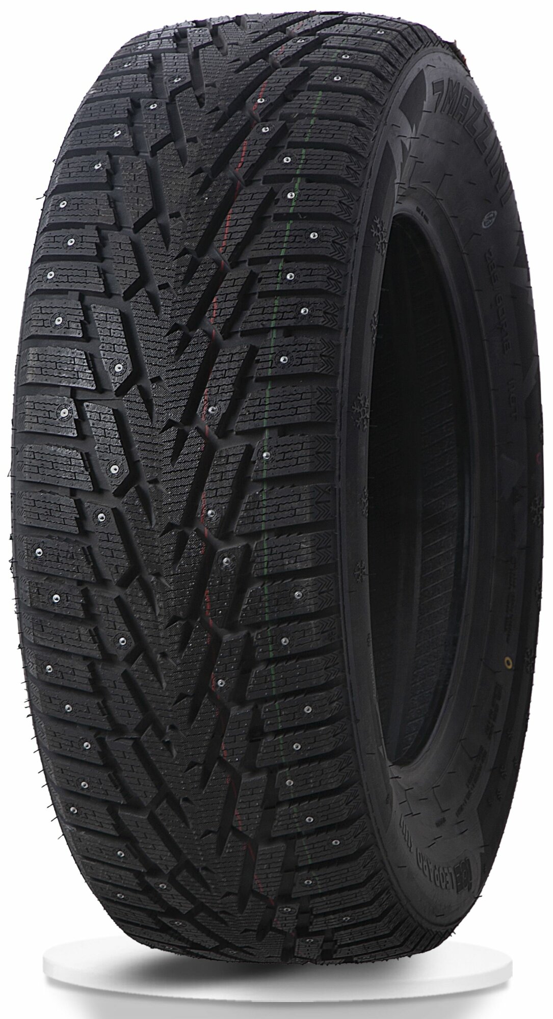 Шины зимние 265/65R17 Mazzini Ice LEOPARD SUV 116T XL шипованные