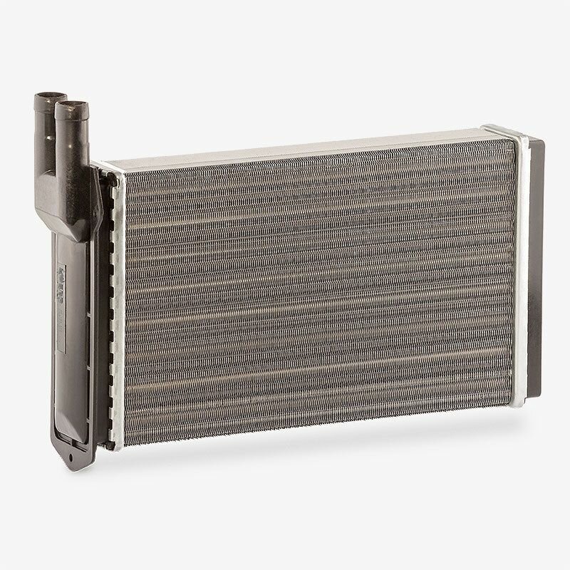 Радиатор отопителя для автомобиля 2108 алюминиевый, "ЗавГар"