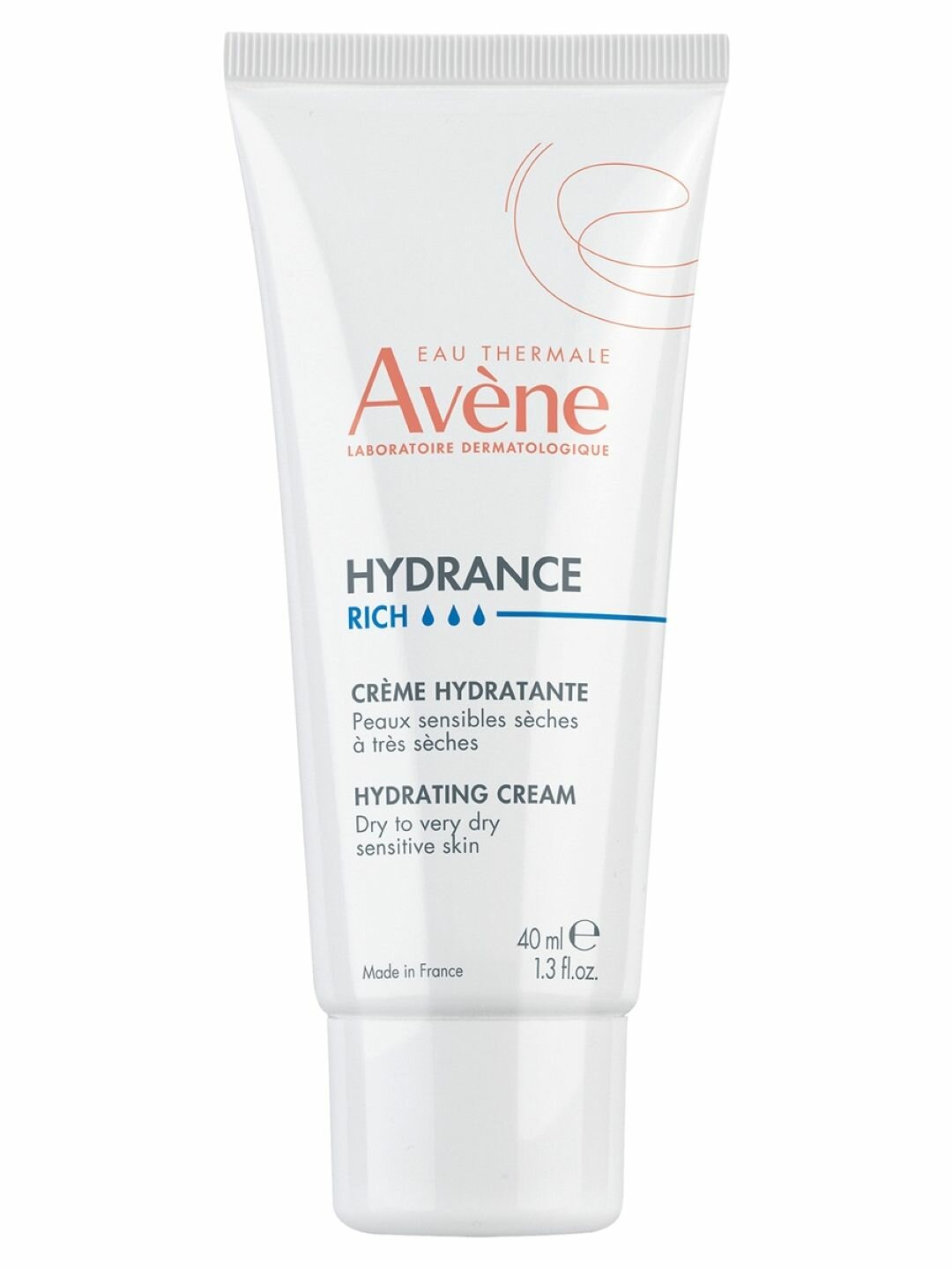 Авен гидранс РИШ Увлажняющий насыщенный крем, 40 мл | AVENE Hydrance Rich Hydrating cream