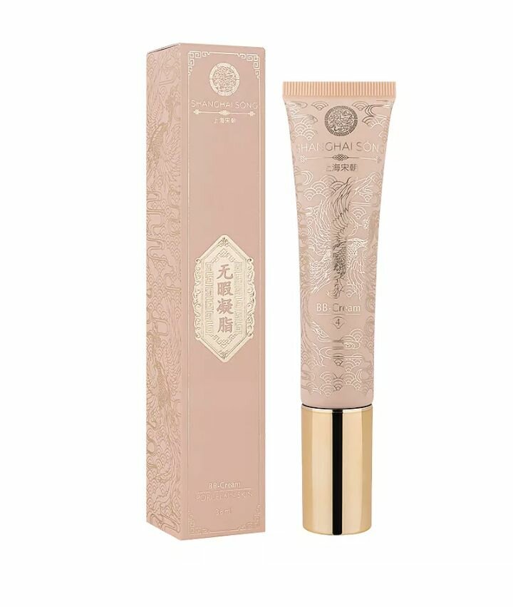 SHANGHAI SONG BB-крем Porcelain Skin, № 004 Gold, 38 мл