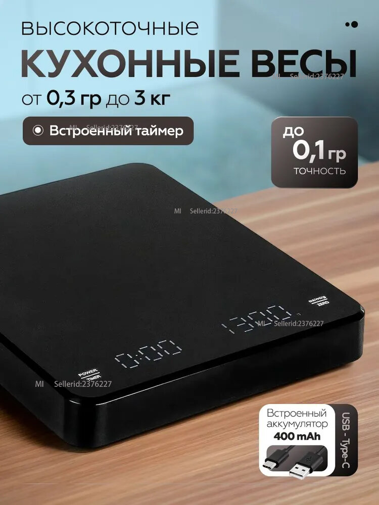 Весы кухонные электронные/весы для кофе