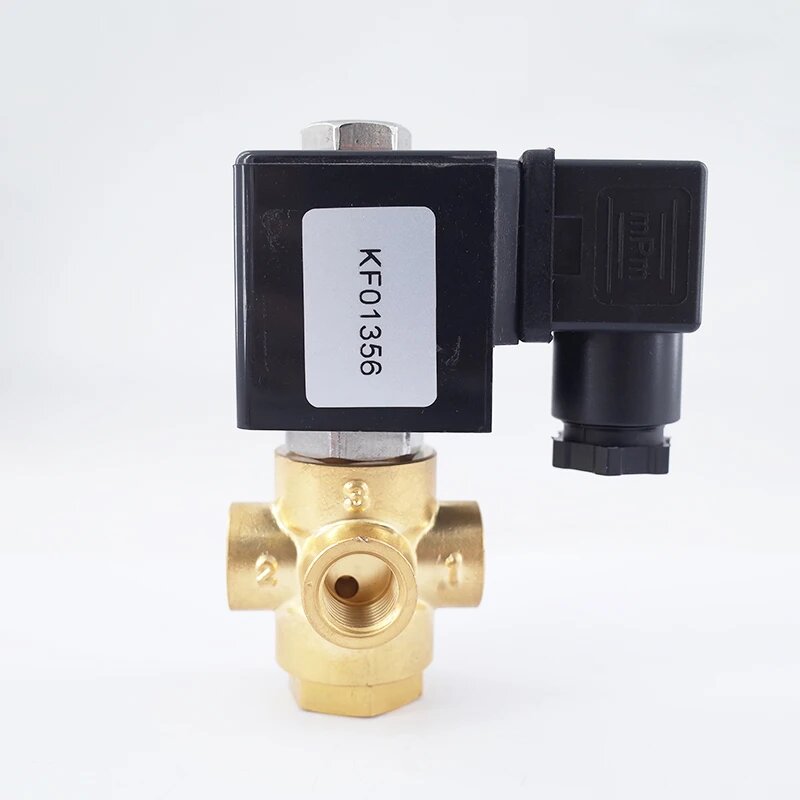 Электромагнитный латунный газовый клапан ATC GOGO AUTOMATIC 3/2 1/4", DC12V, Universal, Orifice 3mm