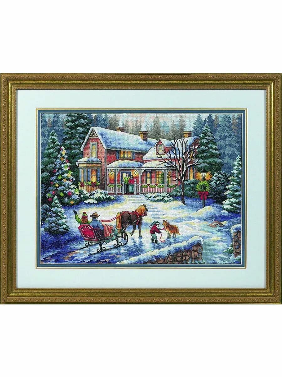 Dimensions 8733 Coming Home for the Holidays Набор для вышивания крестом