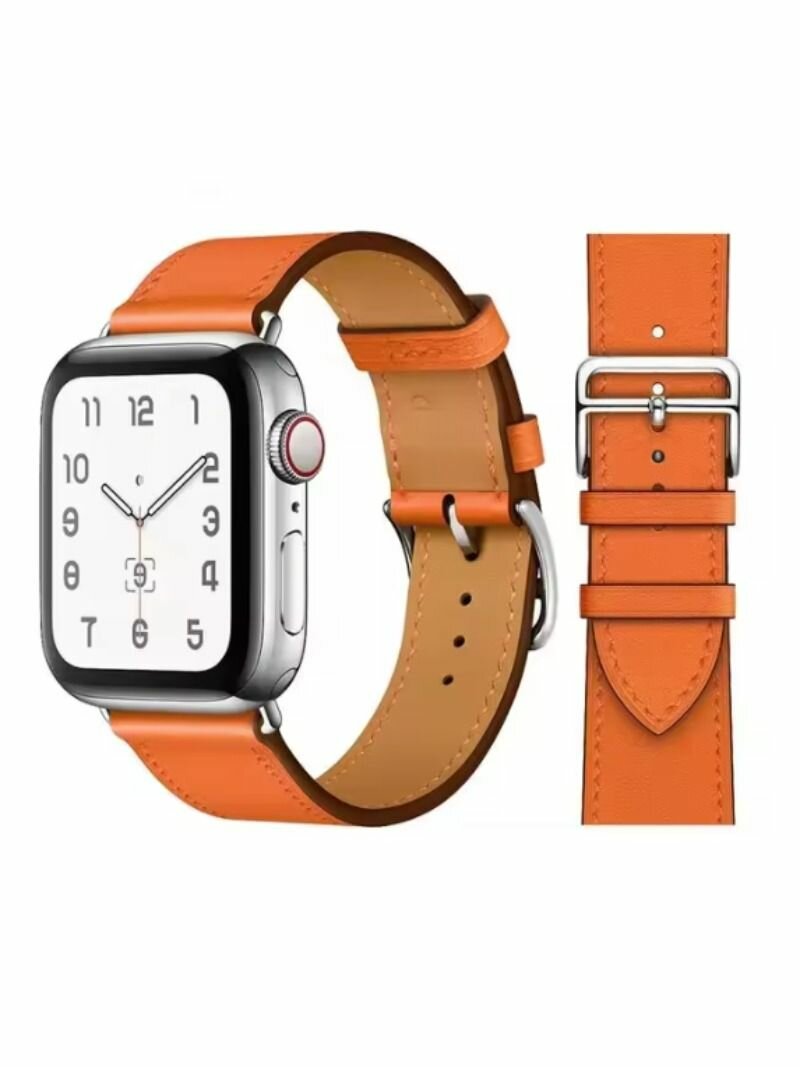 Кожаный ремень для Apple Watch Ultra 3 2 1 49 мм 11 10 46 42 мм Браслет iWatch 9 8 7 6 5 4 SE 41 45 мм 44 40 мм