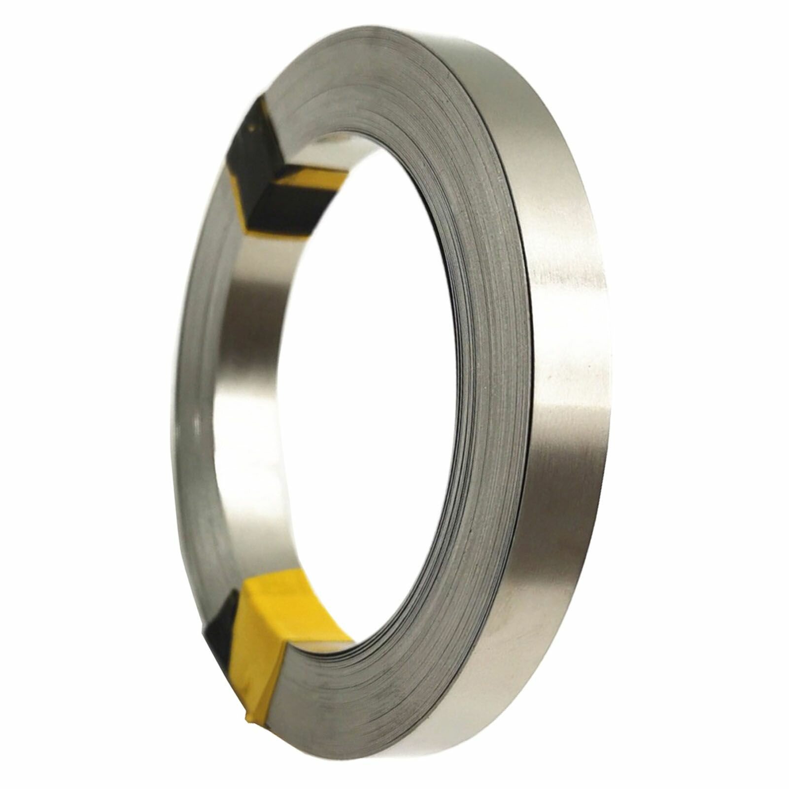 Никелированная стальная лента 0.1х4 мм 10 метров для точечной сварки аккумуляторов