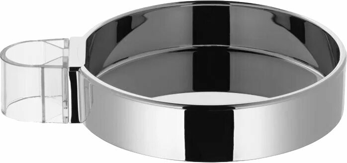 Мыльница Hansgrohe Cassetta C 28678000 настенная, пластмассовая, круглая, хром