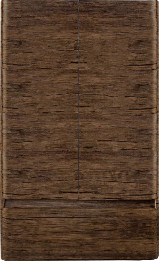 Шкаф Style Line "Атлантика" ПШ, антискрейч, белый, МДФ, 60x31x100 см, старое дерево