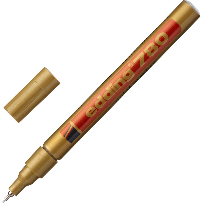 Маркер лаковый EDDING E-780/53 золото 0,8мм