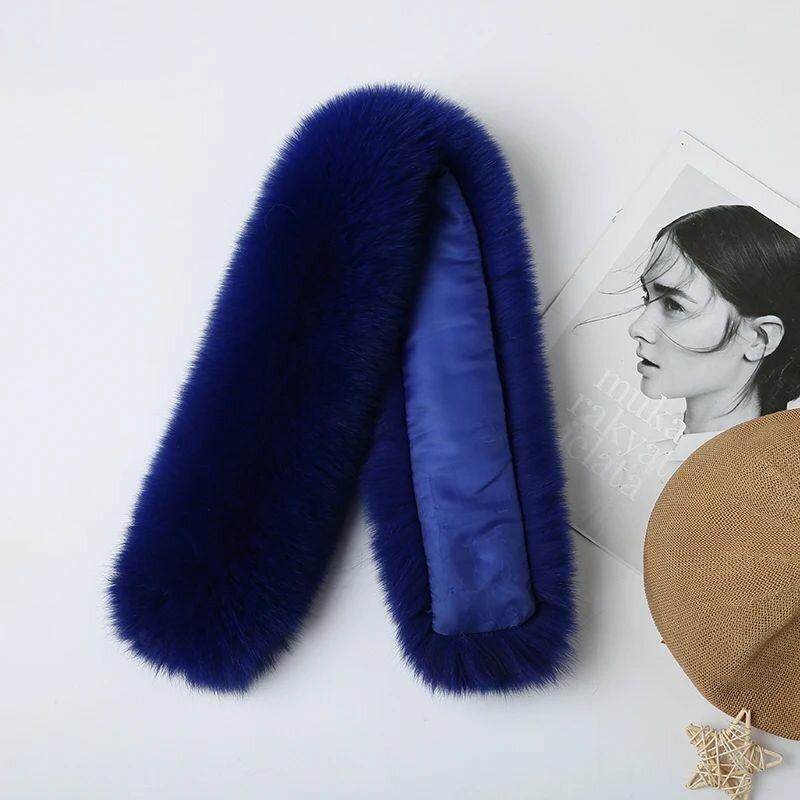 Горжетка LUCKYFUR Шарф из натурального меха лисы Женский зимний аксессуар