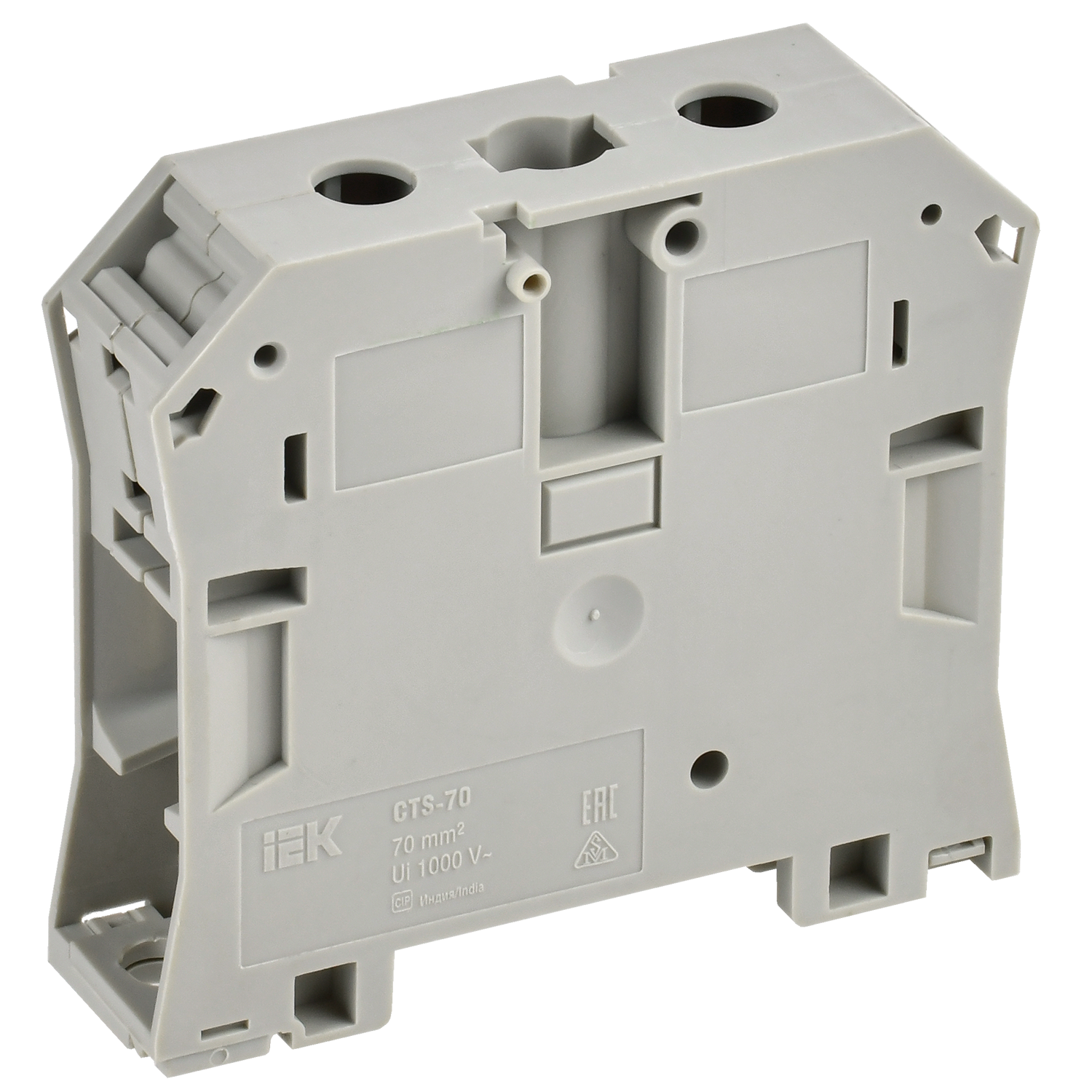 ARMAFIX Клемма винтовая CTS 70мм2 серая, IEK YCT10-00-K03-070 (20 шт.)