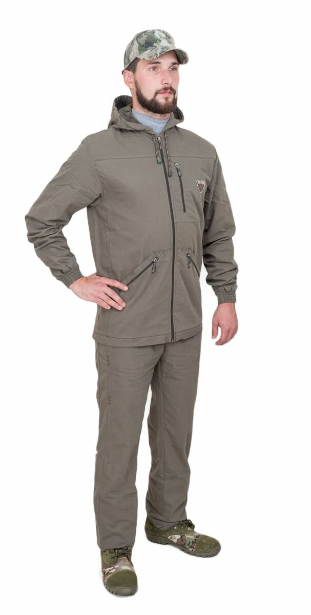 Костюм мужской летний дрозд М олива