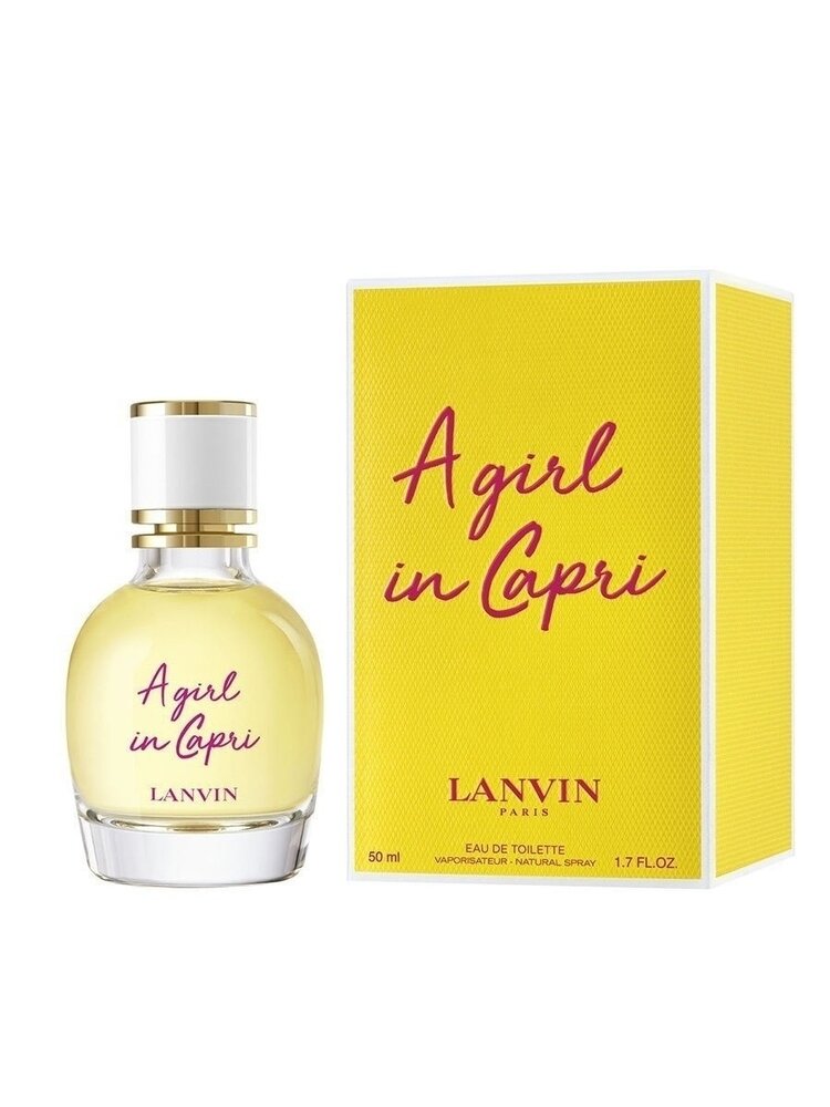 EDT Туалетная вода Lanvin « A Girl In Capri » женские духи, 50 мл