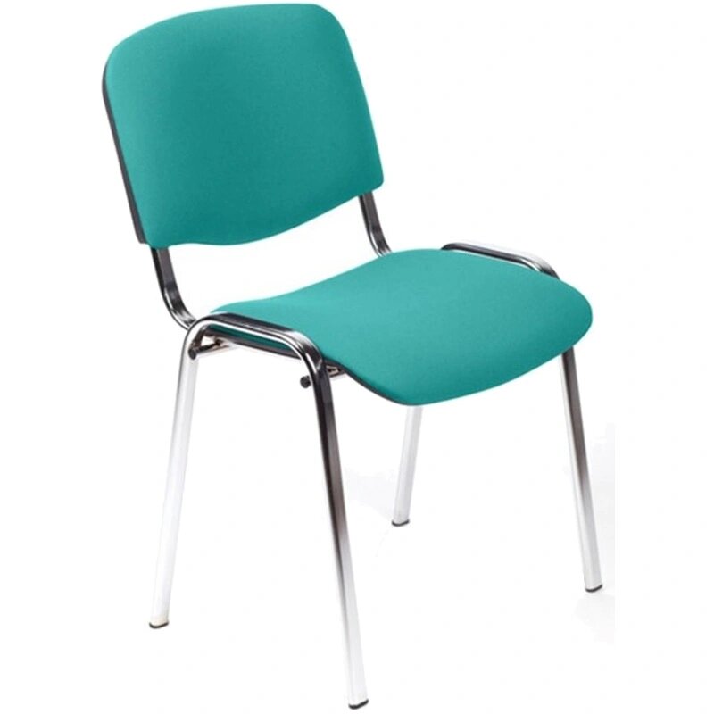 Стул БМФ Easy Chair Rio(изо) хром, ткань зеленая С34