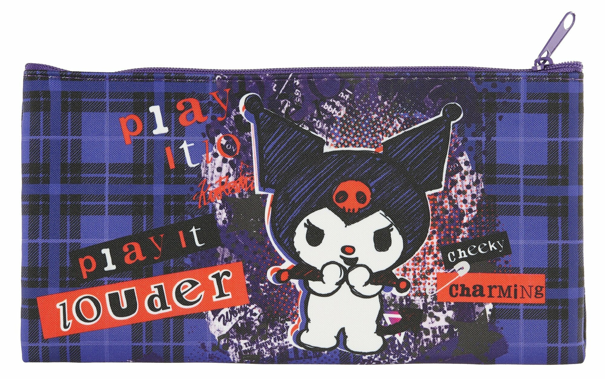 Пенал-косметичка Centrum, Kuromi, фиолетовый