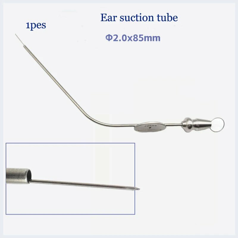 Аспирационная трубка для век черный И серебряный