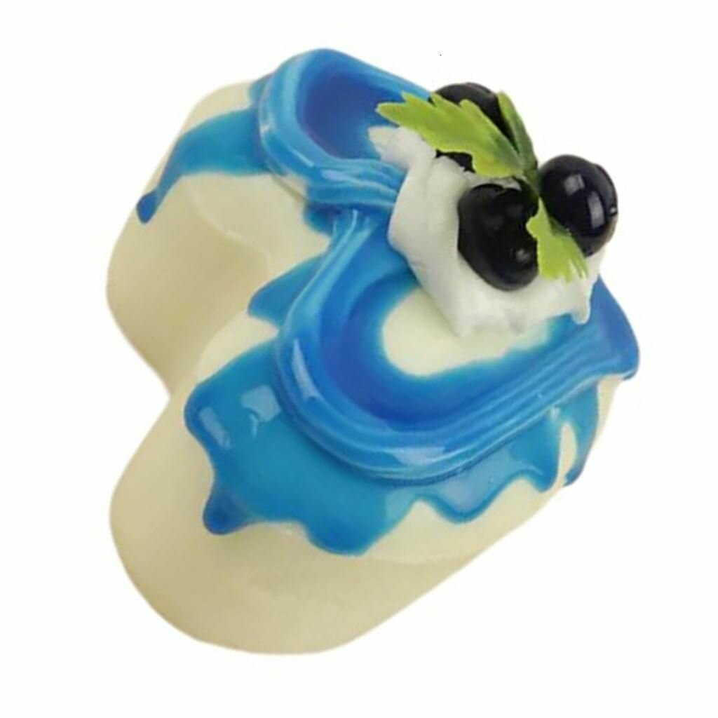 Имитация торта-синий