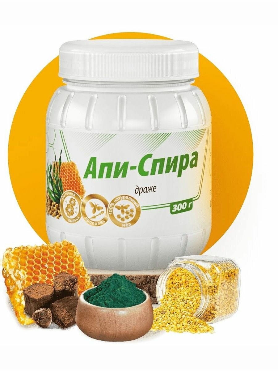 Драже "Апи-Спира" Тенториум, 300 г