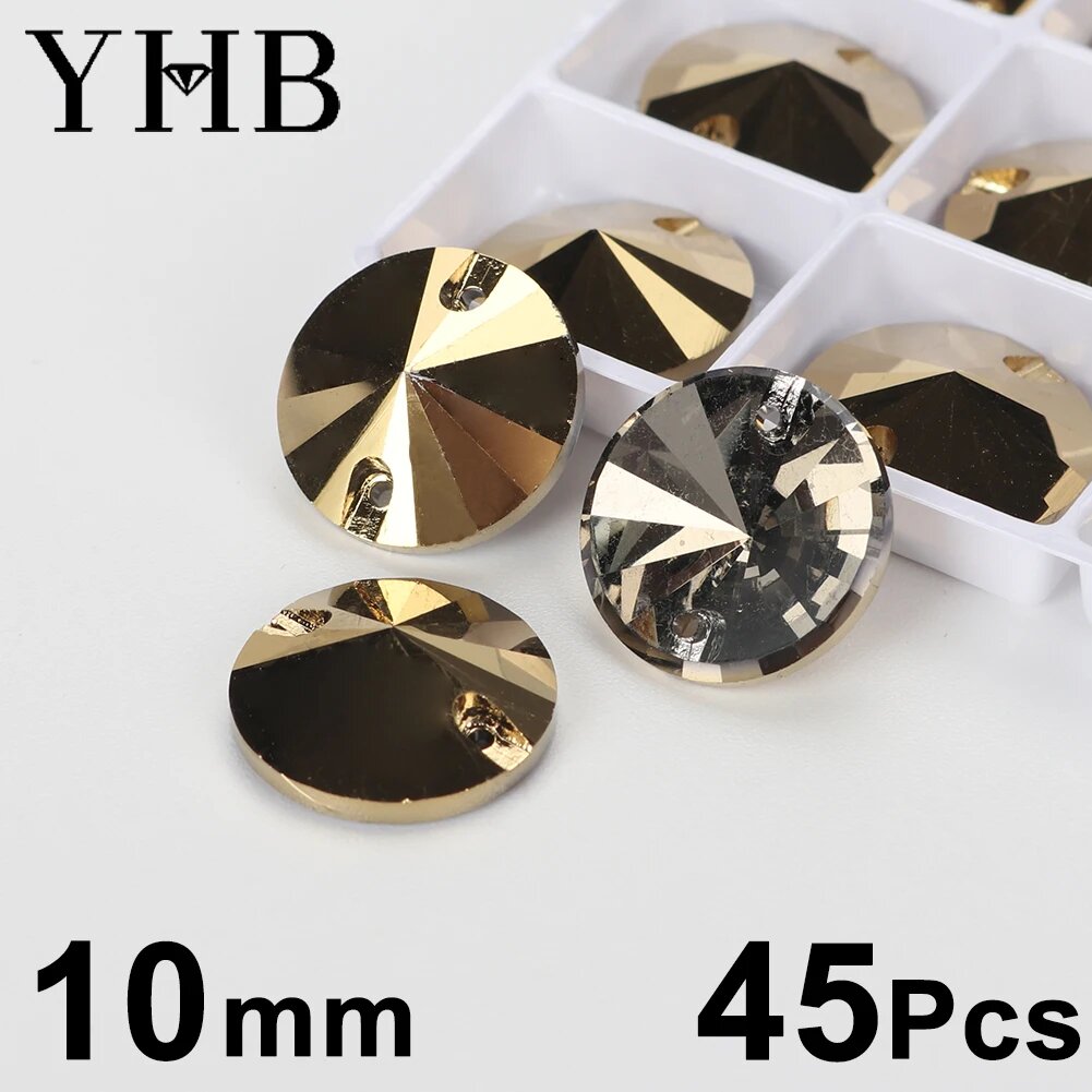 Стразы стеклянные YHB Dorado Galactic Rolivi