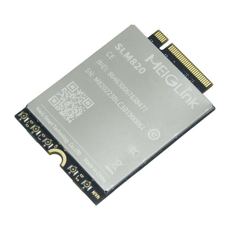 MEIGLink SLM820 - модем LTE Advanced категории 12, интерфейс M.2, подключение внешней антенны