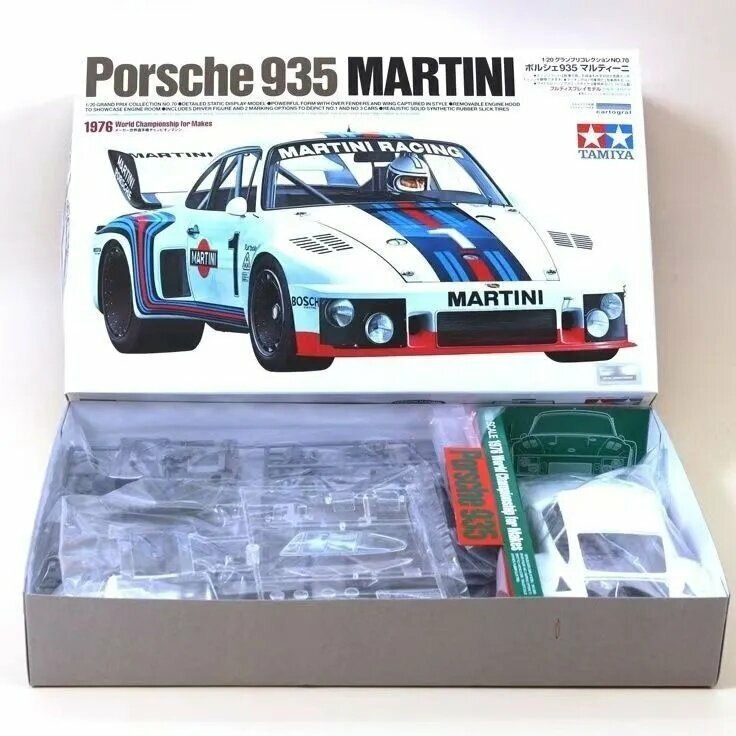 Сборная модель Porsche 935 Martini, масштаб 1/20, арт. 20070