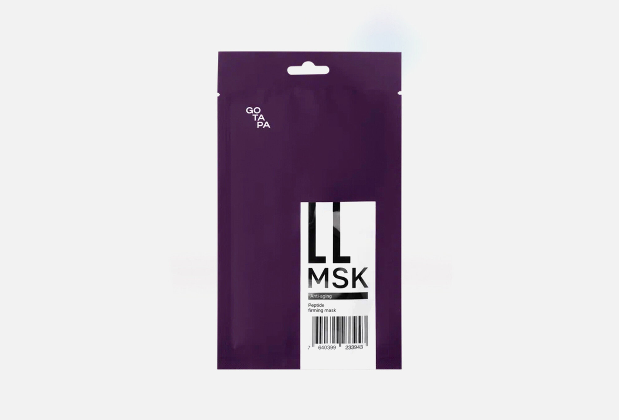 Укрепляющая тканевая маска с пептидами GO TAPA Peptide firming mask 25 г