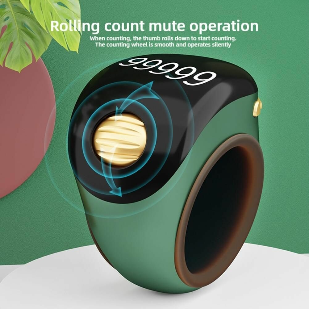 Четки электронные, мусульманские Smart Tasbeeh, счетчик молитв, OLED-дисплей, регулировка размера