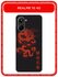 Чехол на Realme 10 4G / Реалми 10 4G с принтом "Красный дракон"