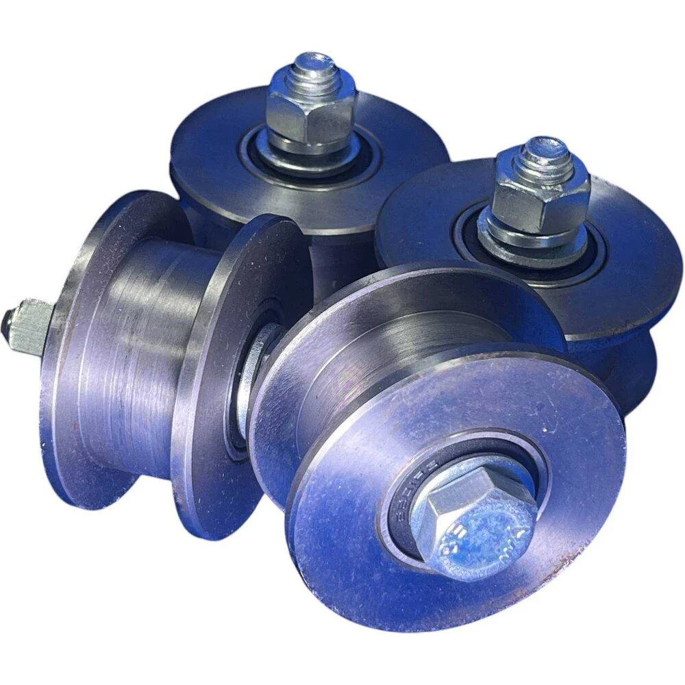 Rolik-Opt Ролик для ворот металл d.65 под трубу профильн. 20x20 - 4 шт С3604-4