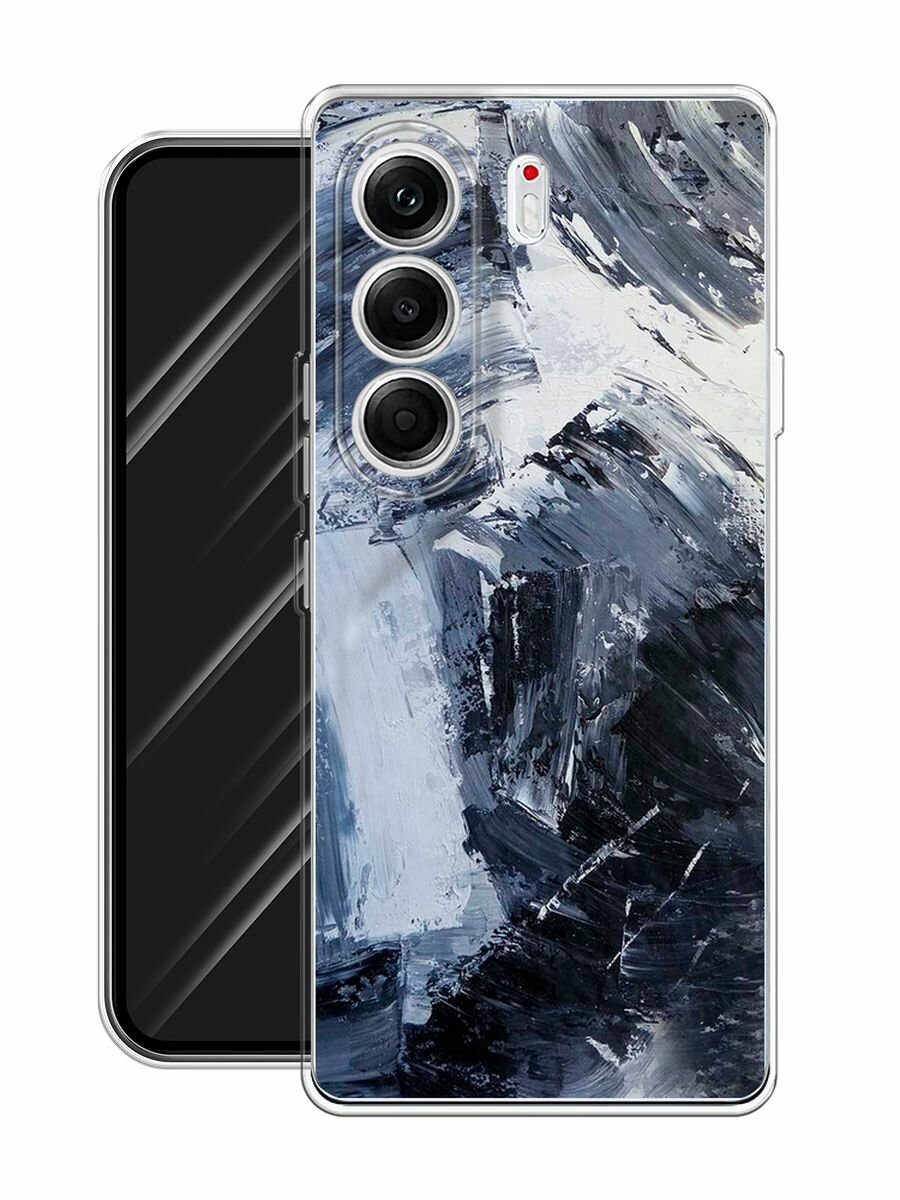 Чехол на Tecno Camon 40 Pro / Текно Камон 40 Про с принтом "Абстракция живопись" — фото 1