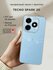 Чехол на Tecno Spark 20 / Текно Спарк 20 с принтом "Загрузка творения", прозрачн...