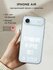 Чехол на Apple iPhone Air / Айфон Айр с принтом "Все я устала", прозрачный