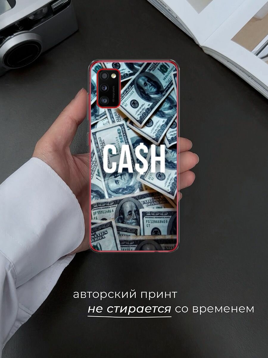 Чехол на Samsung Galaxy A41 / Самсунг Галакси А41 с принтом "Cash" — фото 1