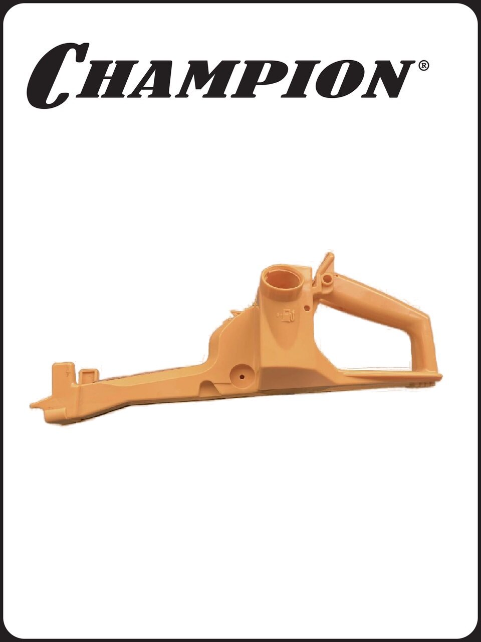 Бак топливный для резчика швов бензореза CP400, материал - пластик