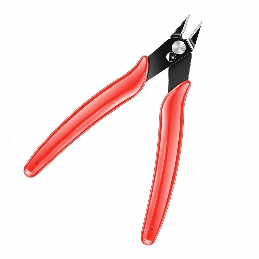 Набор инструментов, Электронные диагональные плоскогубцы для обрезки-красный