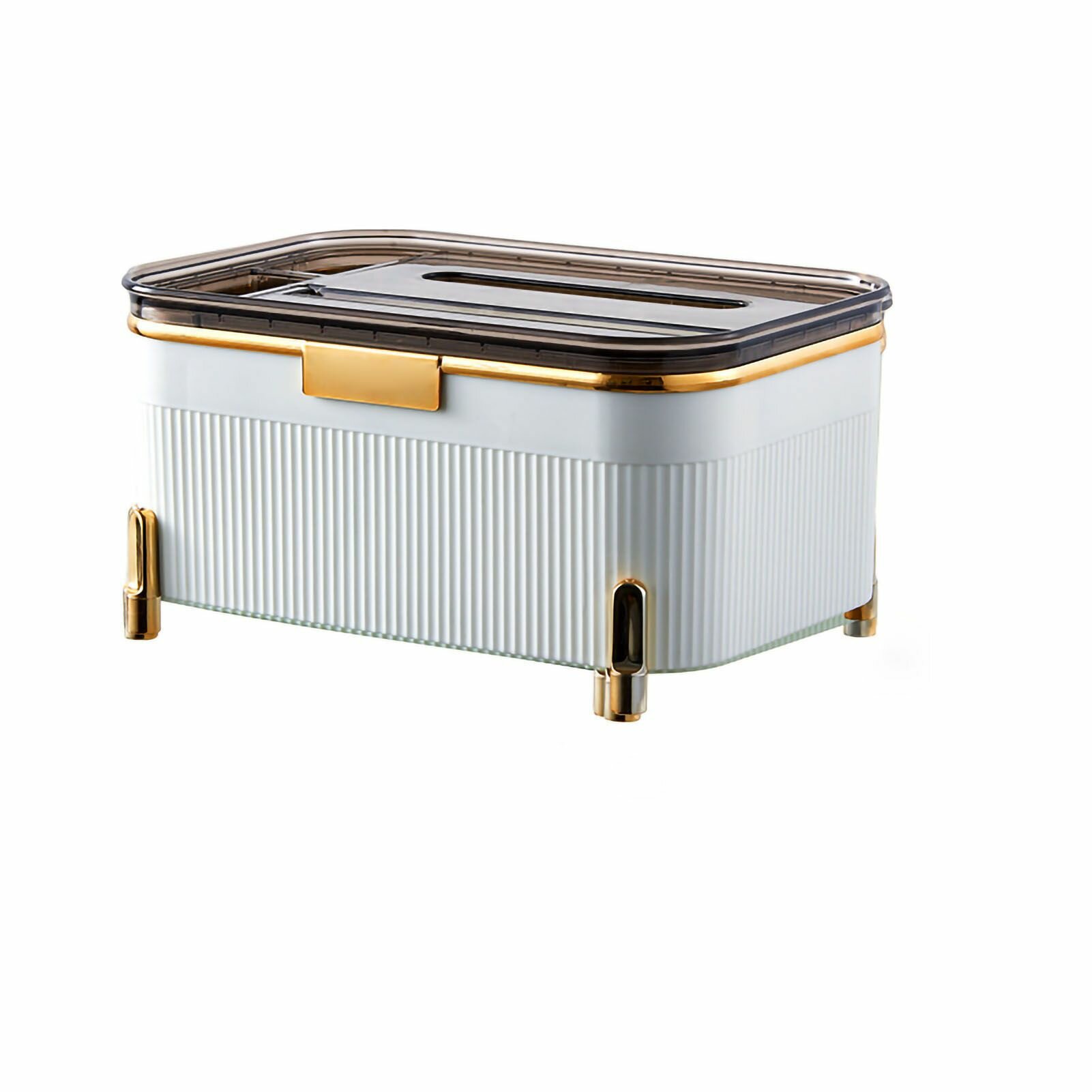 Многофункциональная коробка для салфеток, бытовой настольный ящик для хранения, держатель для салфеток, коробка для гостиной, офиса, белый цвет