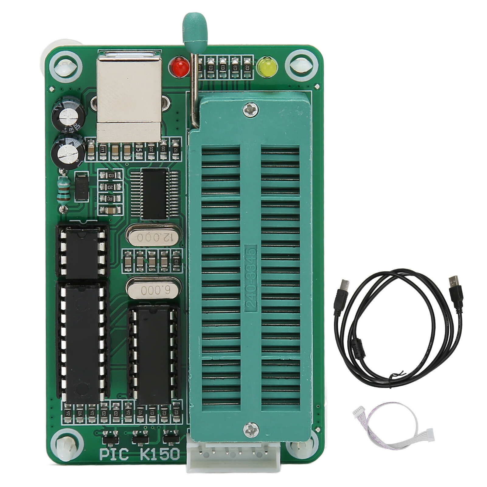 PIC K150 Microcontroller USB -программист с 40pin Dip Programming Socket непосредственно программируйте от 8P до 40pin Dip Chips