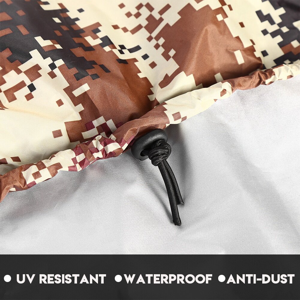 4.5m Waterproof UV Sun Protection Storage Dust Cover for 3.6-4m Kayak Boat(Desert Camouflage)