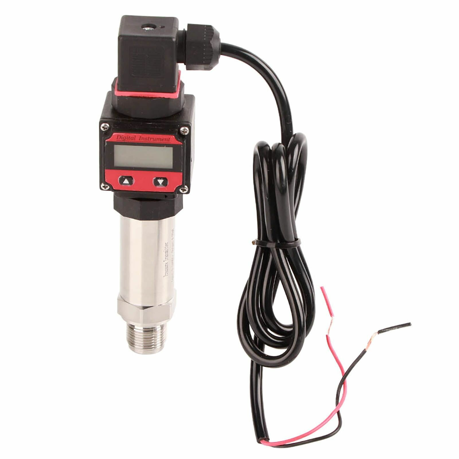 Диффузионный кремниевый датчик давления с цифровым ЖК-дисплеем, высокая точность, 24 В постоянного тока, 4 20 мА, 0 500 кПа