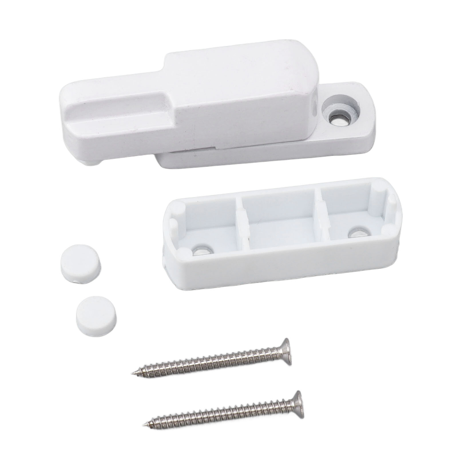 Замок для оконной рамы, алюминиевый сплав, Т-образная раздвижная защелка, защита от детей, безопасность для дома, белый.