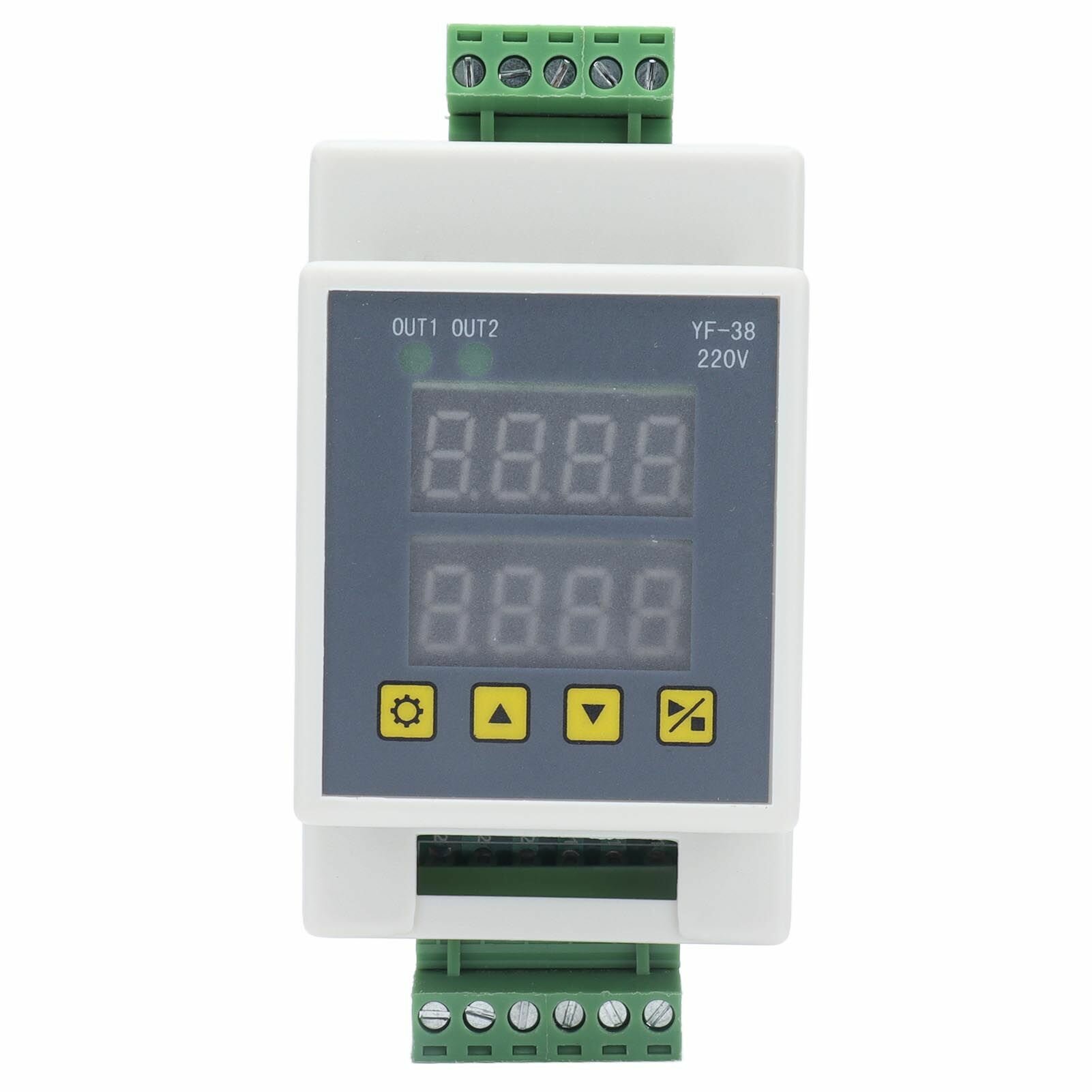 Реле задержки, импульсный триггер, модуль переключателя временного цикла, 2-сторонняя многофункциональная плата управления YF 38AC220V