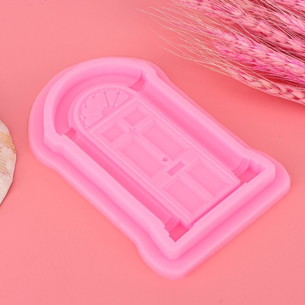 2шт DIY двери окна силиконовые формы торт помадка печенья украшения выпечки ToolPink
