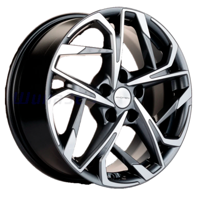 Литой колесный диск Khomen Wheels KHW1716 (Kuga/Focus) 7x17/5x108 ET50 D63,3 Gray-FP