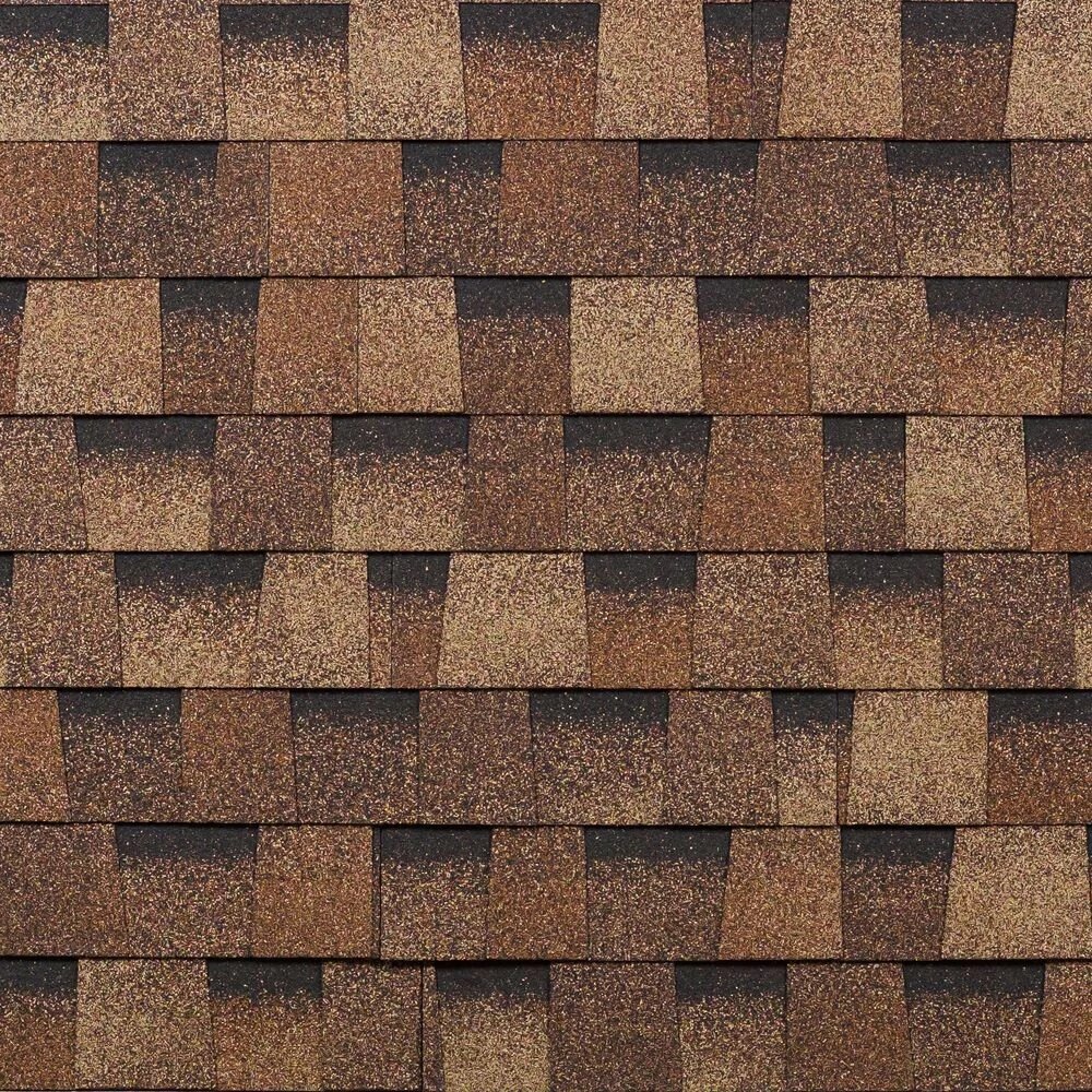 Черепица гибкая Шинглас Кантри многослойная бронза 2,6 кв. м Шинглас 139187