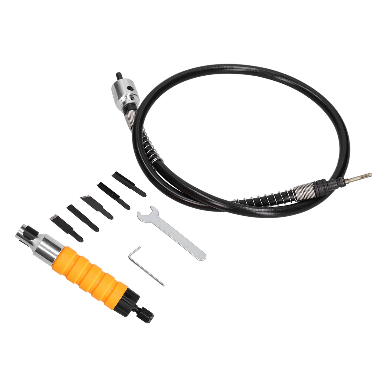 Электрическое долото для резьбы по дереву, электрическое долото для деревообработки с гибким валом, набор ножей для резьбы